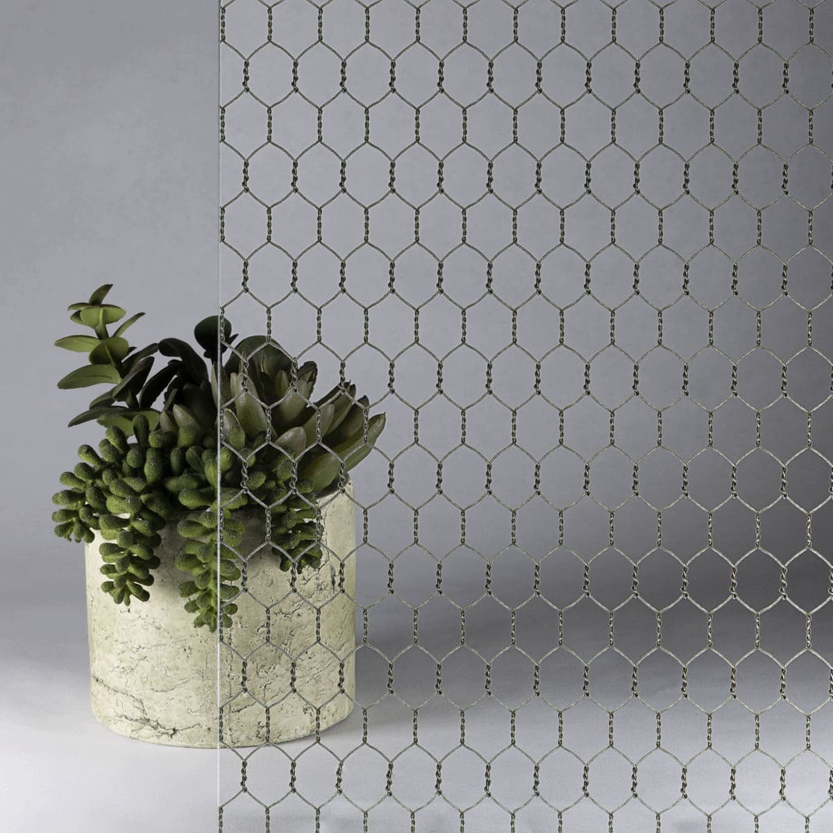 Printed Chicken Wire – Hollander Specialty Glass