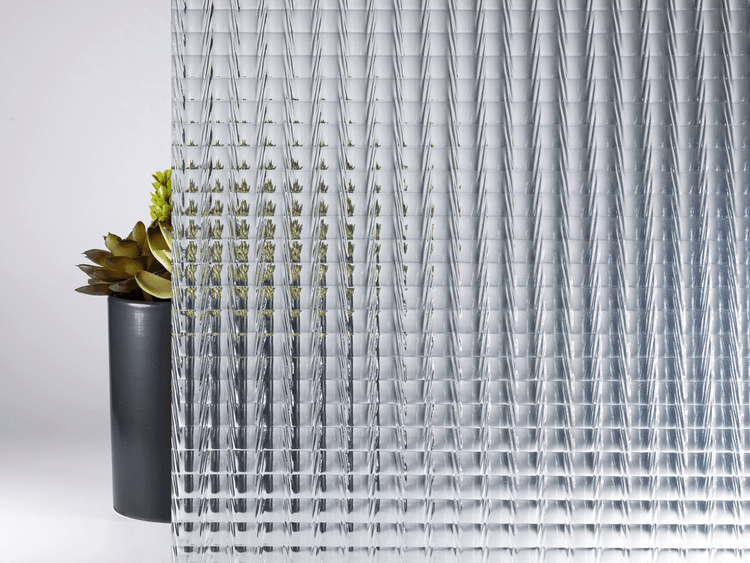 Twist Laminated Perpendicular to 1/2" Reeded – Hollander Specialty Glass